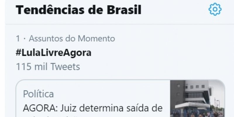 Lulalivre é O Assunto Mais Comentado Do Mundo No Twitter País