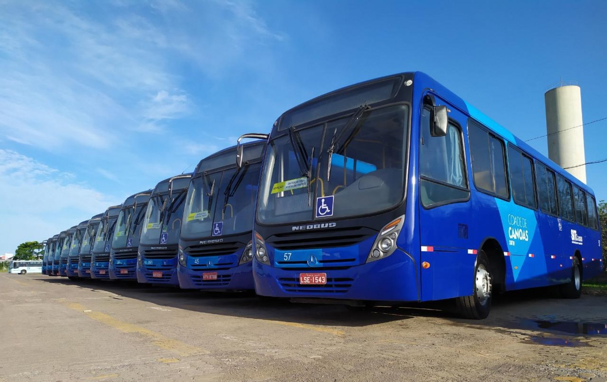 Sogal coloca 15 novos ônibus em circulação - Canoas - Diário de Canoas