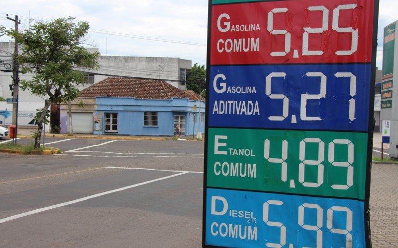 Preço da gasolina volta a custar menos de R$ 5 em postos de Novo ...