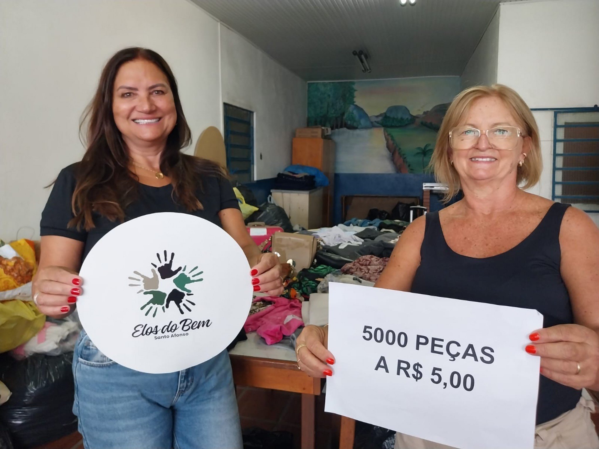 Brechó solidário terá 5 mil peças por R$ 5 em Novo Hamburgo; saiba ...