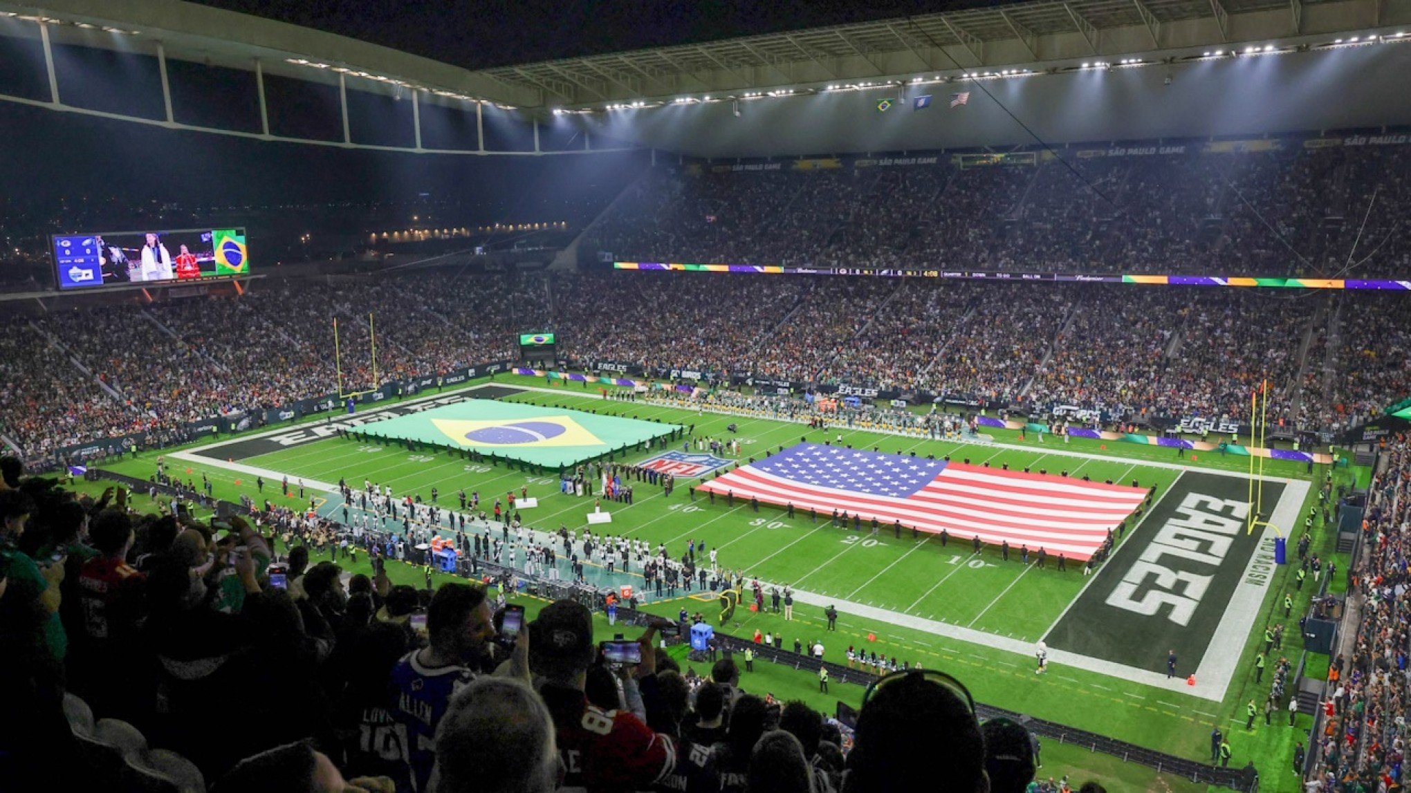 Eagles lideram venda de produtos da NFL no Brasil; veja ranking | abc+