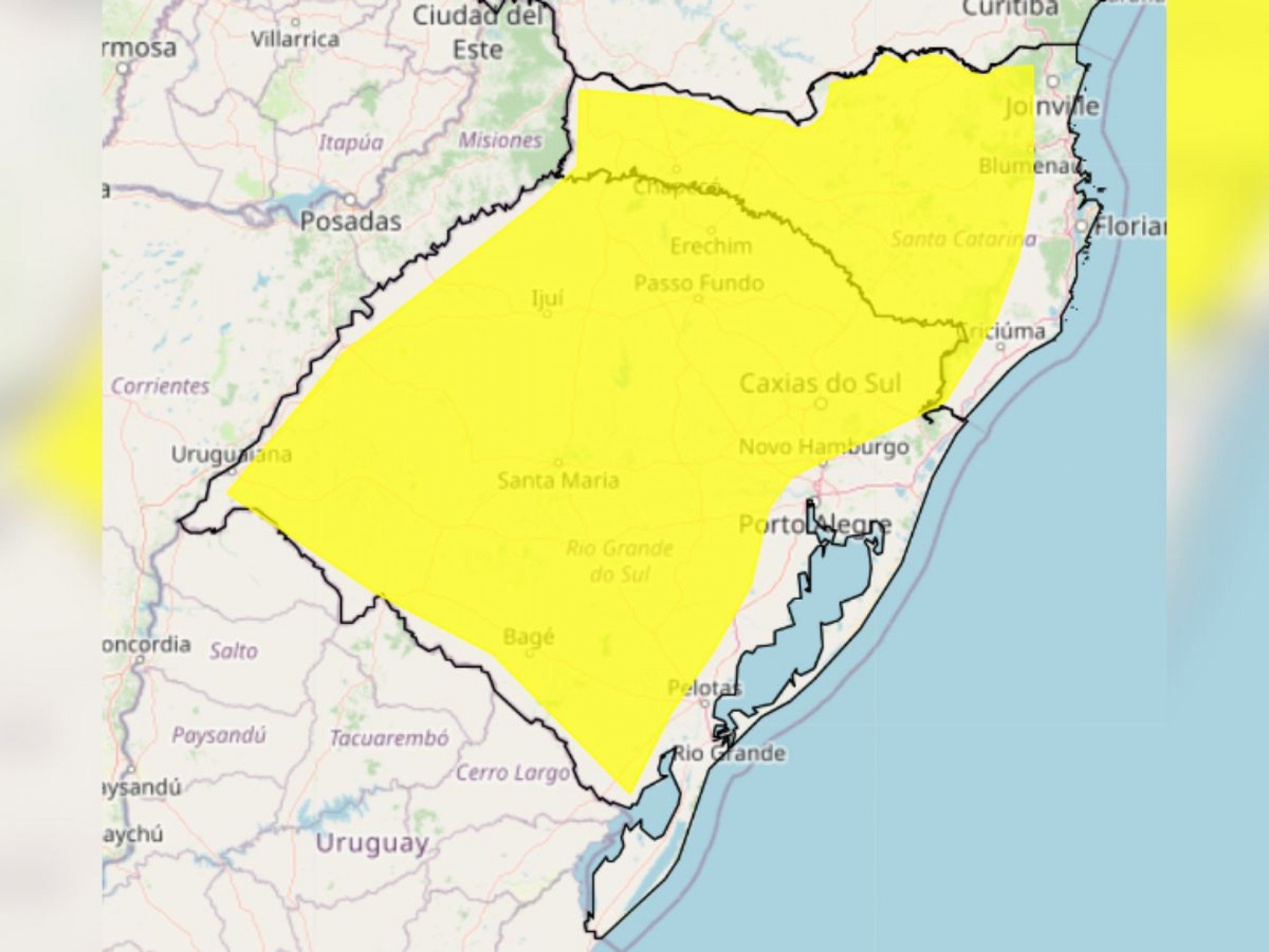Geada marca amanhecer congelante no RS e previsão é de mais frio ...