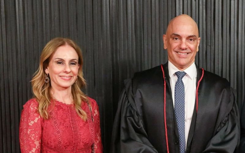 Quem é mulher de Alexandre de Moraes, que sofreu sanção da Lei ...