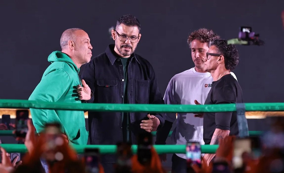 Wanderlei Silva e Popó trocam ofensas com presença de Vitor Belfort em ...