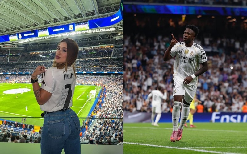Vini Jr. faz homenagem misteriosa após gol, mas Virginia bate o martelo: "Tudo resolvido" | abc+