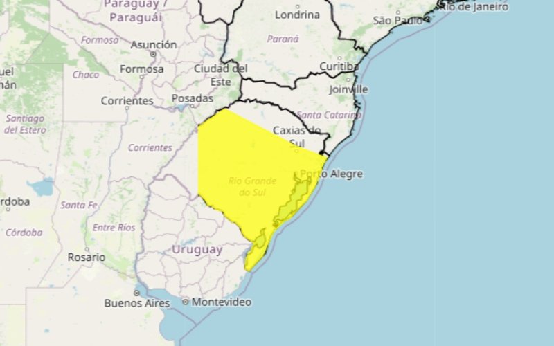 Verão começa com alerta no RS: Inmet avisa para tempestade, granizo e ...