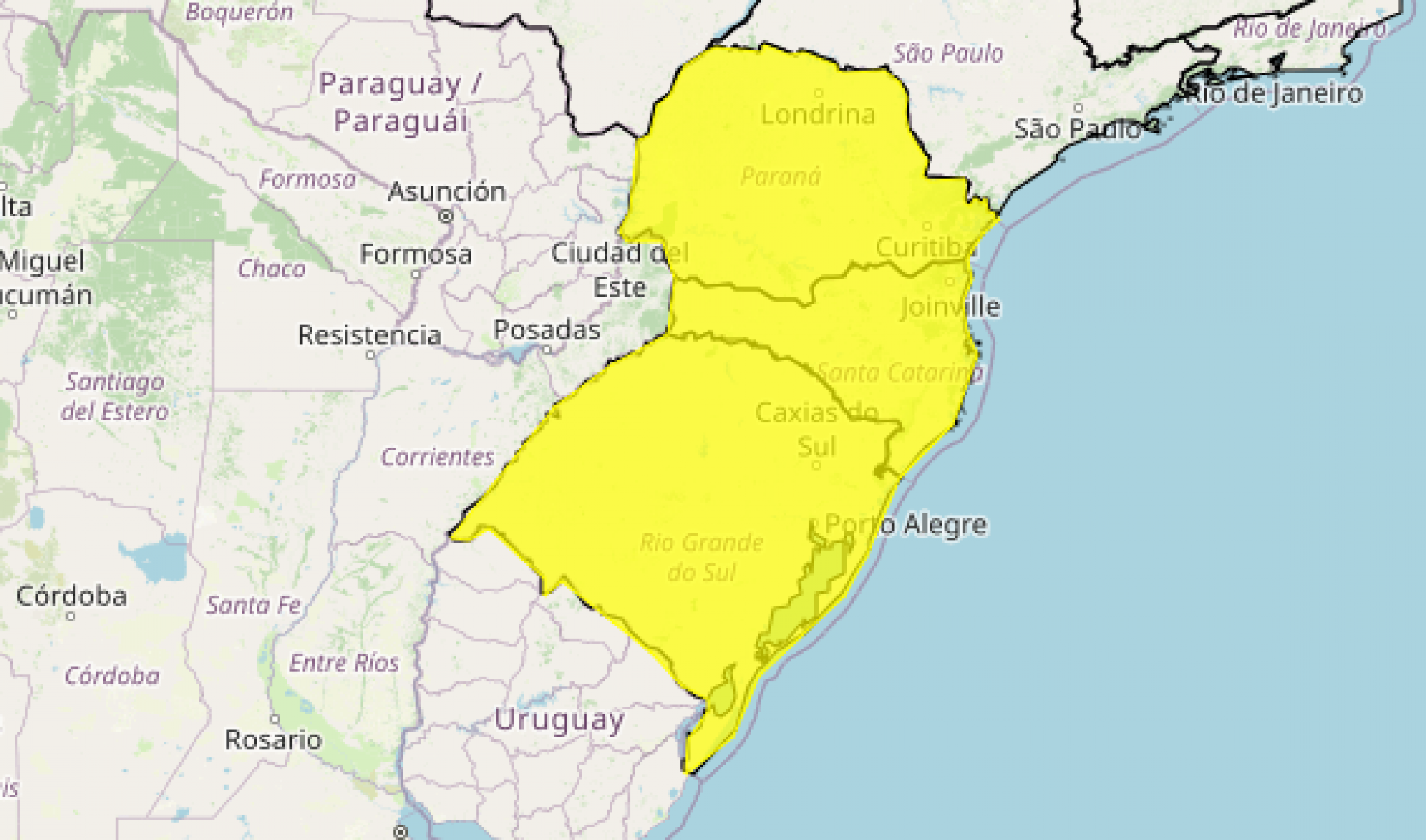 PREVISÃO DO TEMPO: Inmet emite alertas de tempestade para todo o RS | abc+ PREVISÃO DO TEMPO: Inmet emite alertas de tempestade para todo o RS | abc+